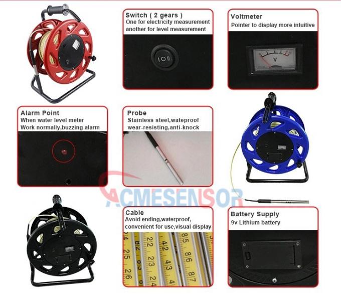 30M 50M Groundwater Level Meter 100M 200M 500M Ground Water Level ...