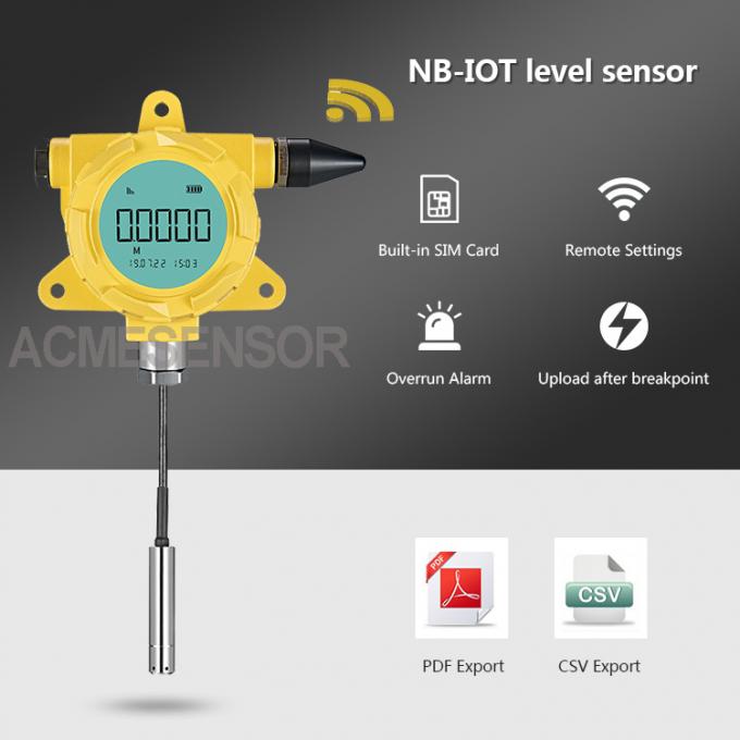 Wireless 4g Lora 4-20ma Non Contact Water Level Sensor Wifi Pressure ...